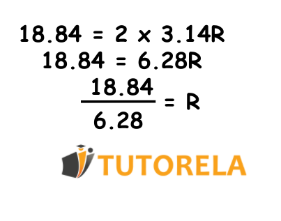 ¿Cómo se calcula el radio mediante su circunferencia? | Tutorela