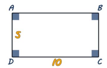 ¿Cómo se calcula el área de un rectángulo? | Tutorela